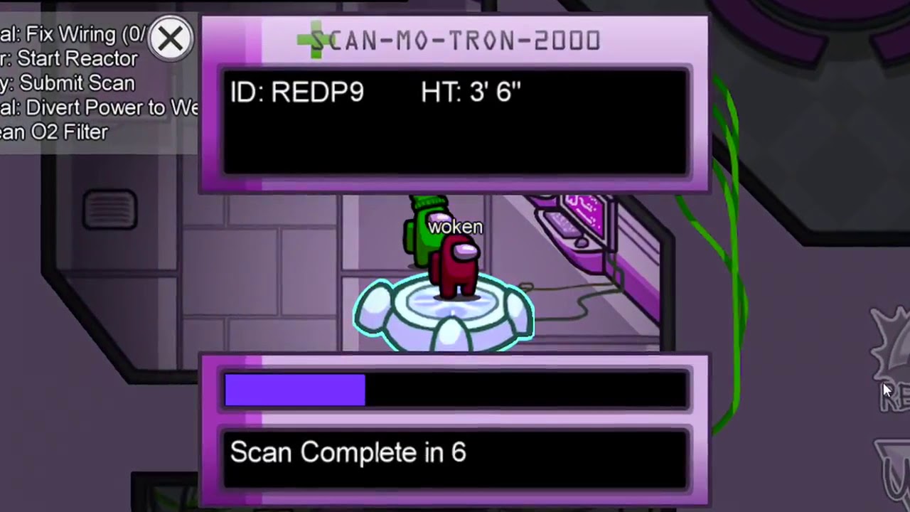 Among us In a nutshell: Submit: scan - YouTube