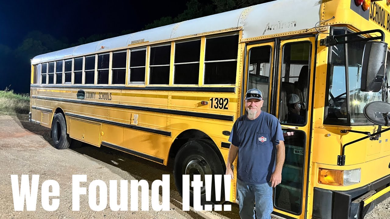 The Search Is Over! We Found A Bus! - YouTube