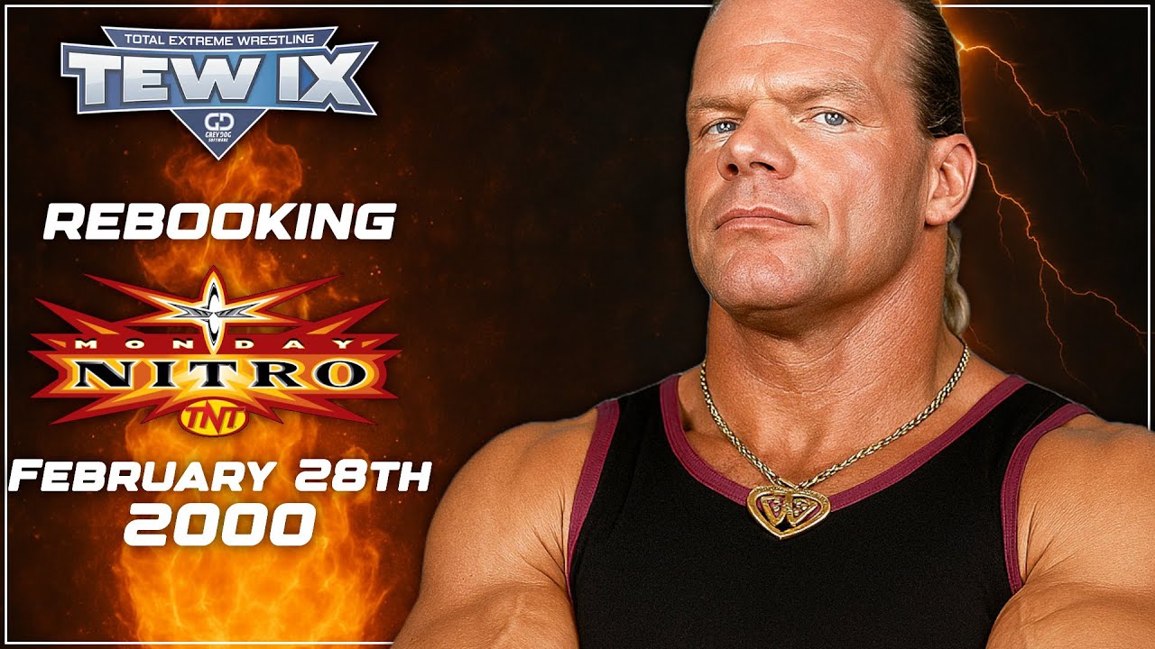 Releasing 30+ Wrestlers and a WORLD TITLE MATCH | WCW Nitro 2000 #9 ...