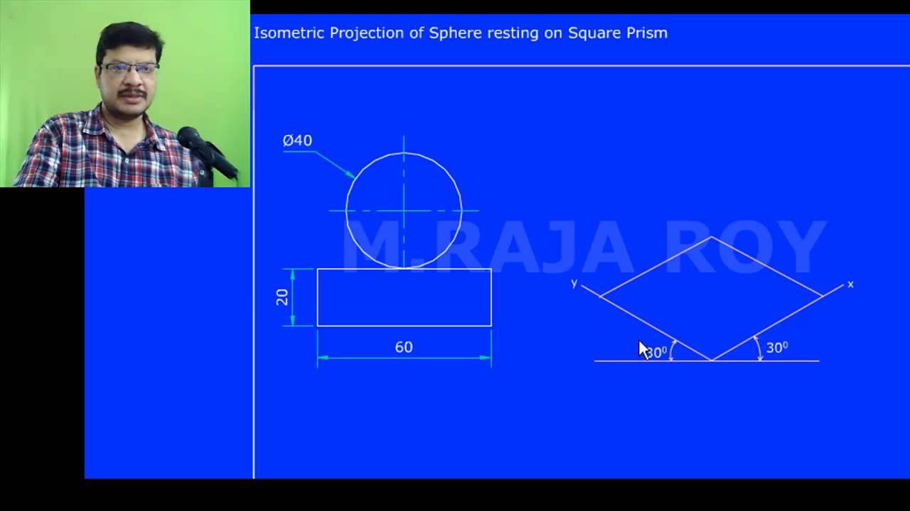Isometric Projection Of Sphere On Square Prism YouTube isometric-projection-of-sphere-on-square-prism-youtube