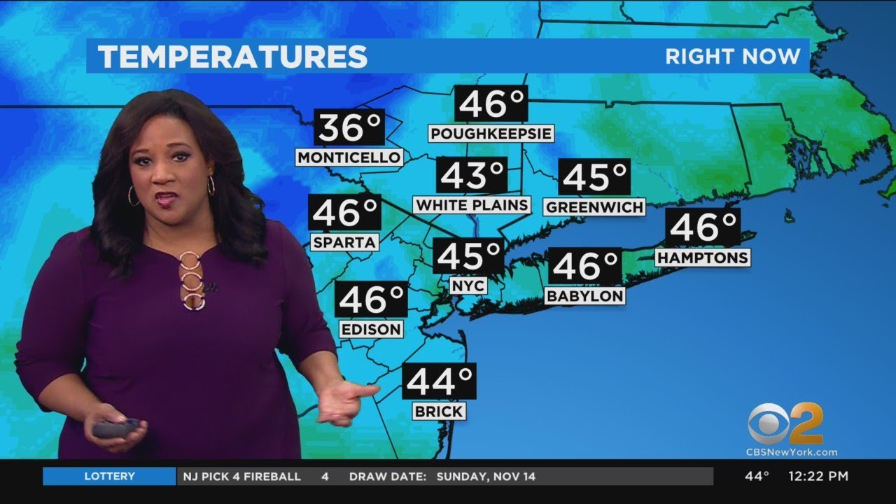 New York Weather: CBS2's 11/15 Monday Afternoon Update - YouTube