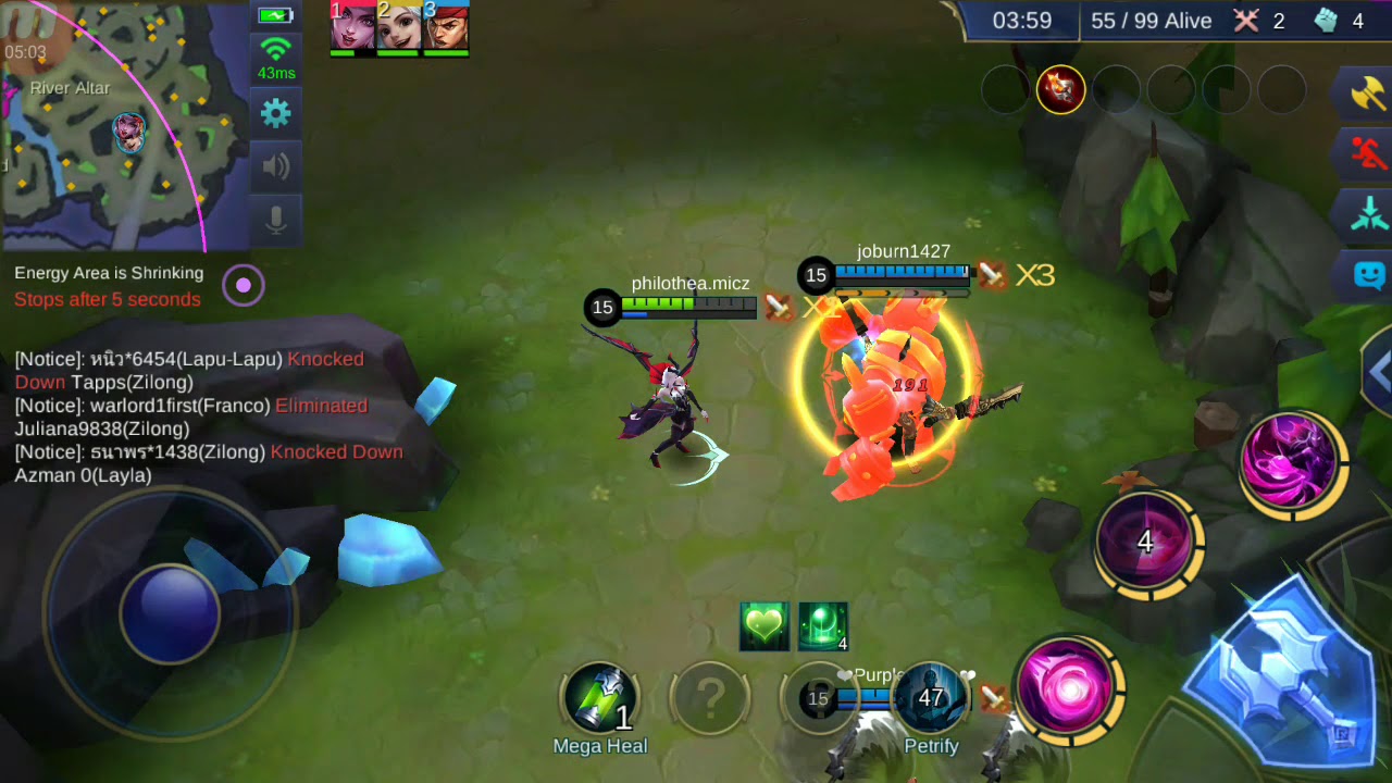 Survival MLBB Hero: Alice, Emblem: Mage - YouTube