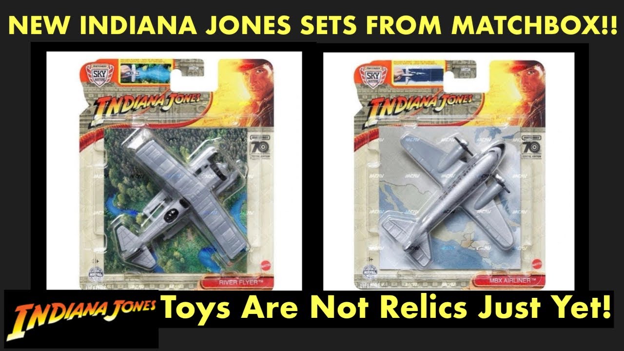 NEW INDIANA JONES MATCHBOX SKYBUSTERS SETS! Indy Toys Are Not Relics ...