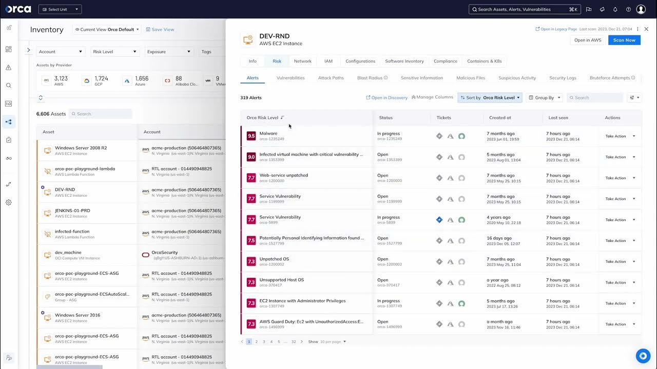 Cloud Workload Protection Platform (CWPP) Demo | Orca Cloud Security Platform - YouTube
