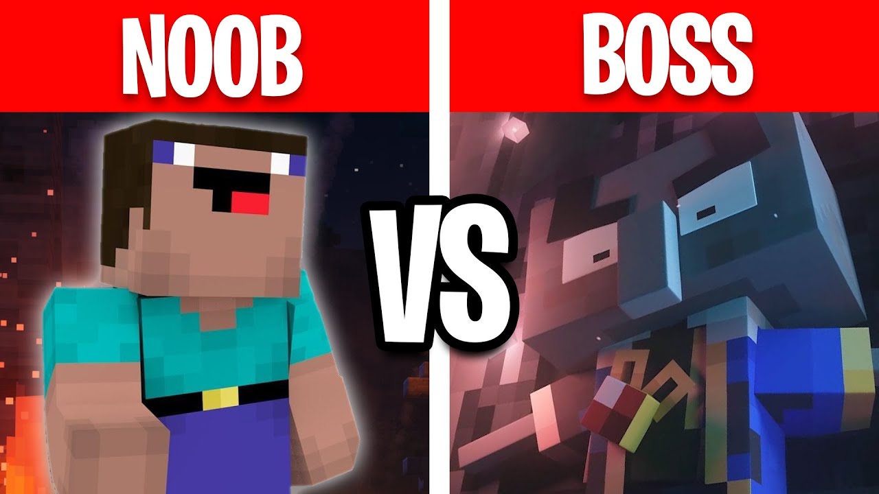 PROS CARRY NOOB AGAINST HARDEST BOSS (Minecraft Dungeons Apocalypse Mode) - YouTube