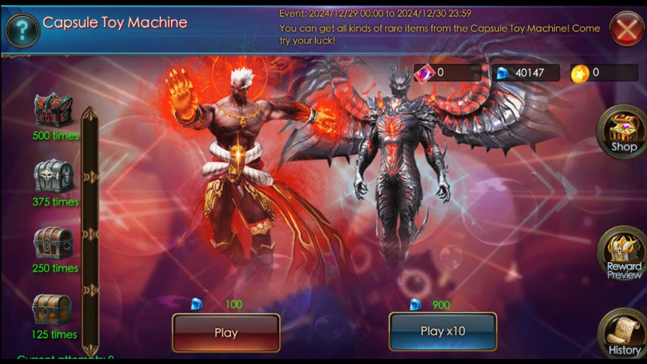 Toy Capsule | Wings for 3k | Diamond rebate | Legacy of Discord ...