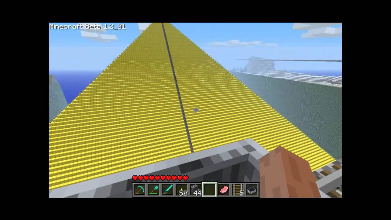 minecraft great pyramid of giza - YouTube