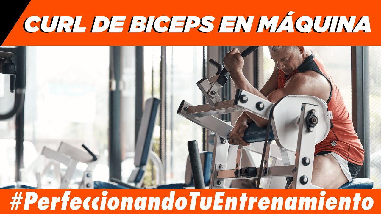 ¿CÓMO REALIZAR CORRECTAMENTE EL CURL DE BICEPS EN MÁQUINA (PREDICADOR ...