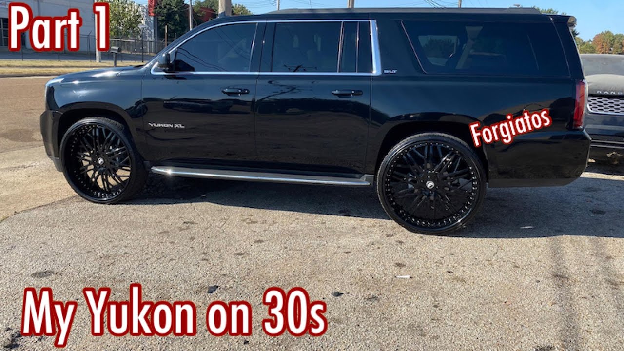 My Yukon on 30" Forgiatos - YouTube