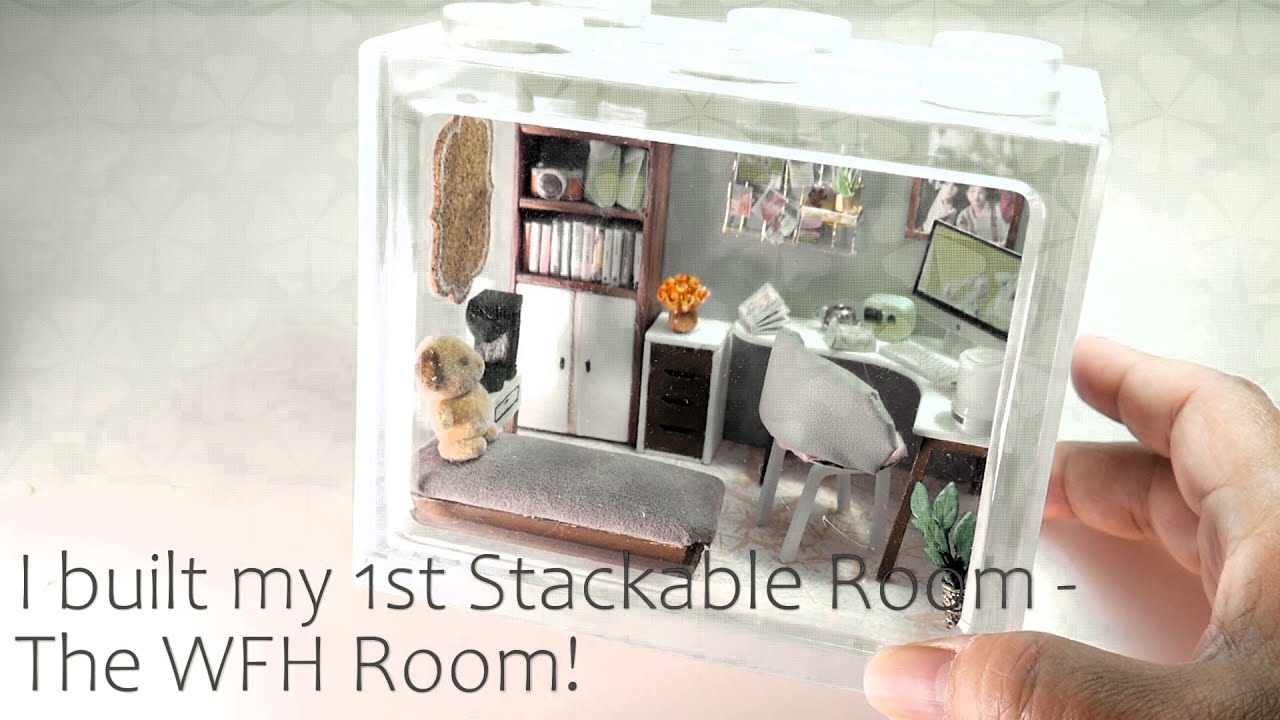 |Stackable Rooms| I built a WFH stackable room! - YouTube