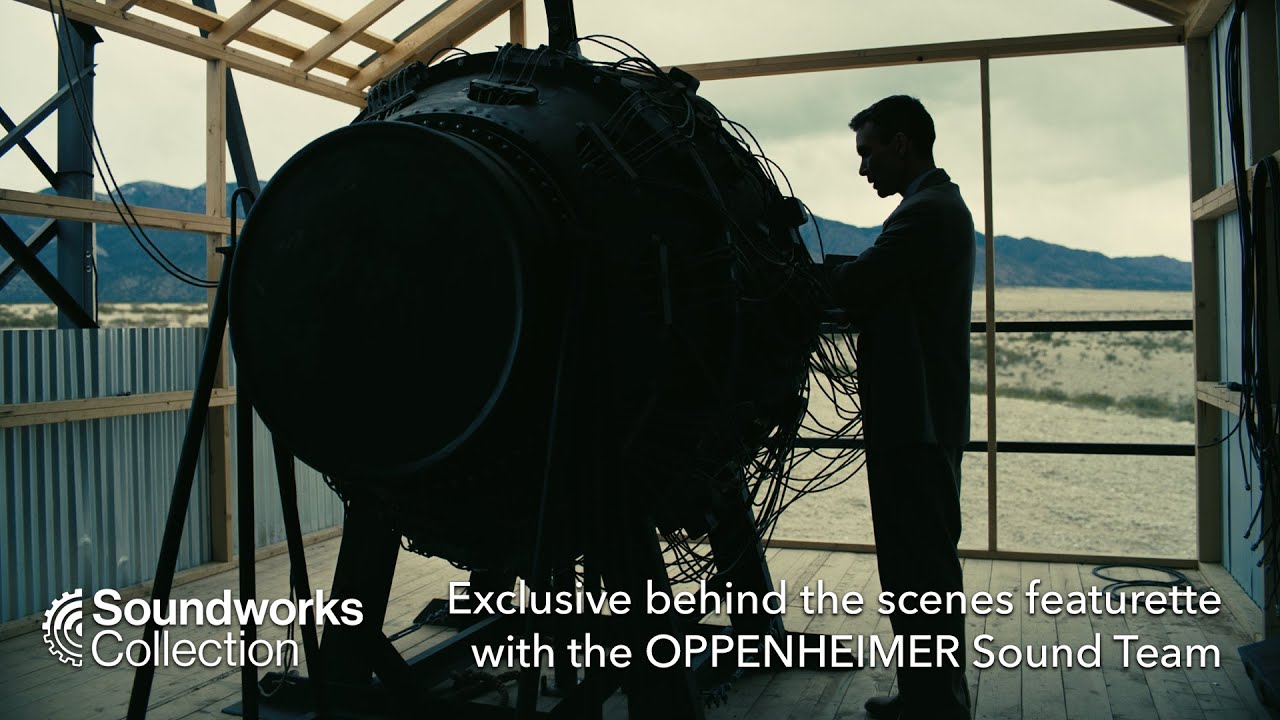 Exclusive behind the scenes featurette with the OPPENHEIMER Sound Team ...