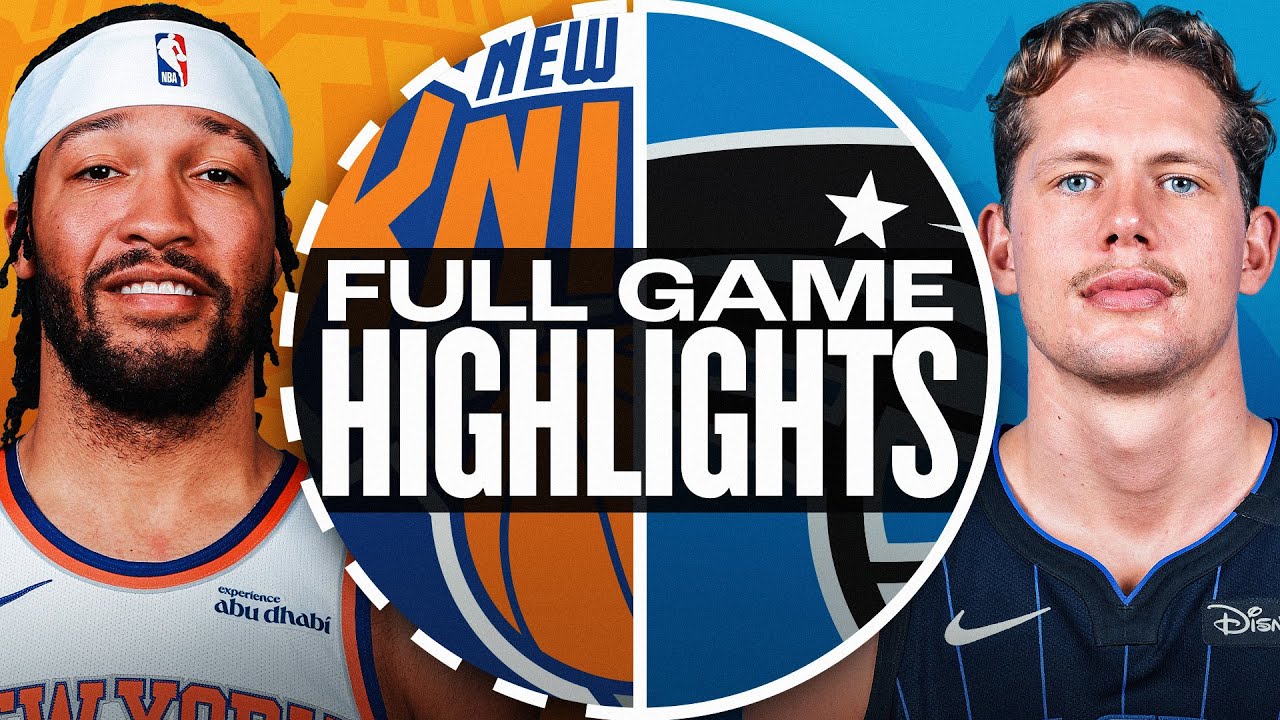 KNICKS at MAGIC | FULL GAME HIGHLIGHTS | December 15, 2024 - YouTube