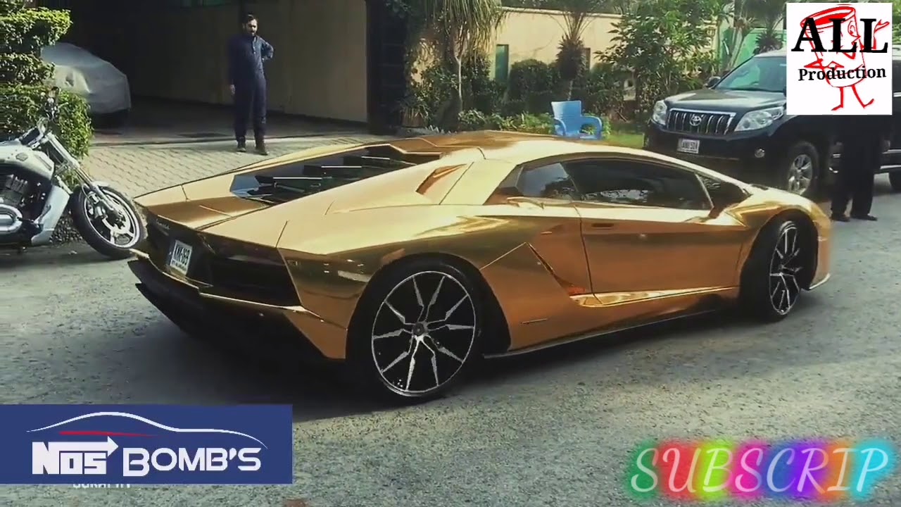 Kunwar Moeez Khan Aventador From Islamobad/KMK Lambo Exhuast - YouTube