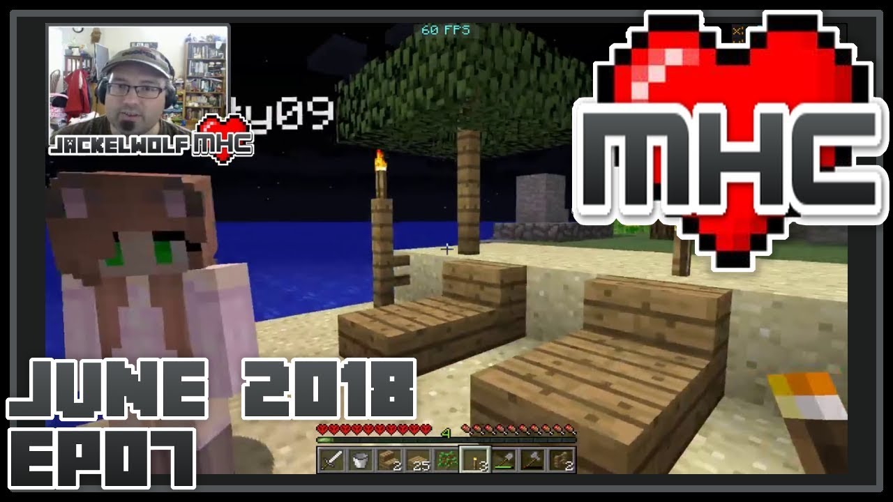 Minecraft Hardcore Challenge Hermit June 2018 Ep07 Youtube