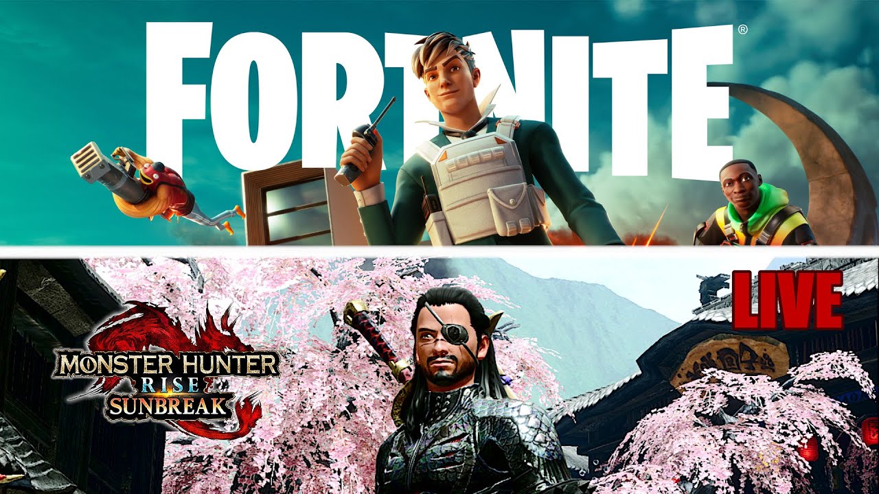 Vendredi Multi | Fortnite 18h/22h | Monster Hunter Sunbreak 22h/00h ...