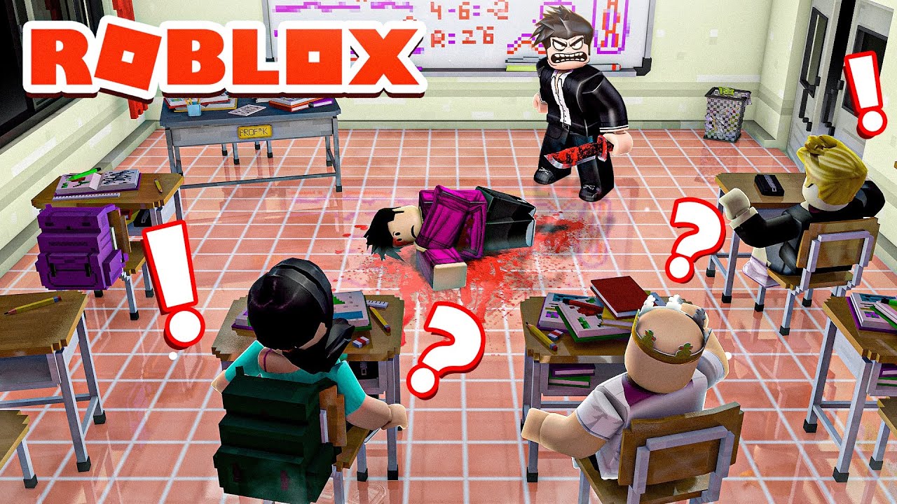 EVIL TEACHER GOES CRAZY IN ROBLOX | Escape School Obby - YouTube