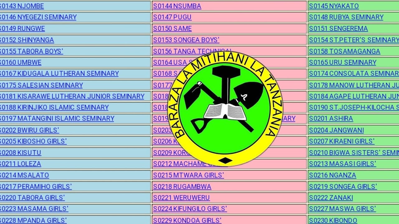 🔴MATOKEO YA MTIHANI WA TAIFA WA 2024 DARASA LA NNE 2024/2025 - YouTube