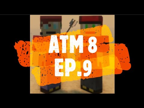 ATM8 Minecraft Modded Survival! Super mob grinder! w/ My Brother! ep.9 ...