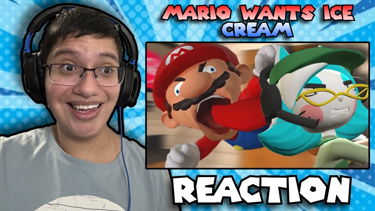 (MARIO WANTS ICE CREAM!) SMG4: Mario Breaks the McDonald's Ice Cream ...