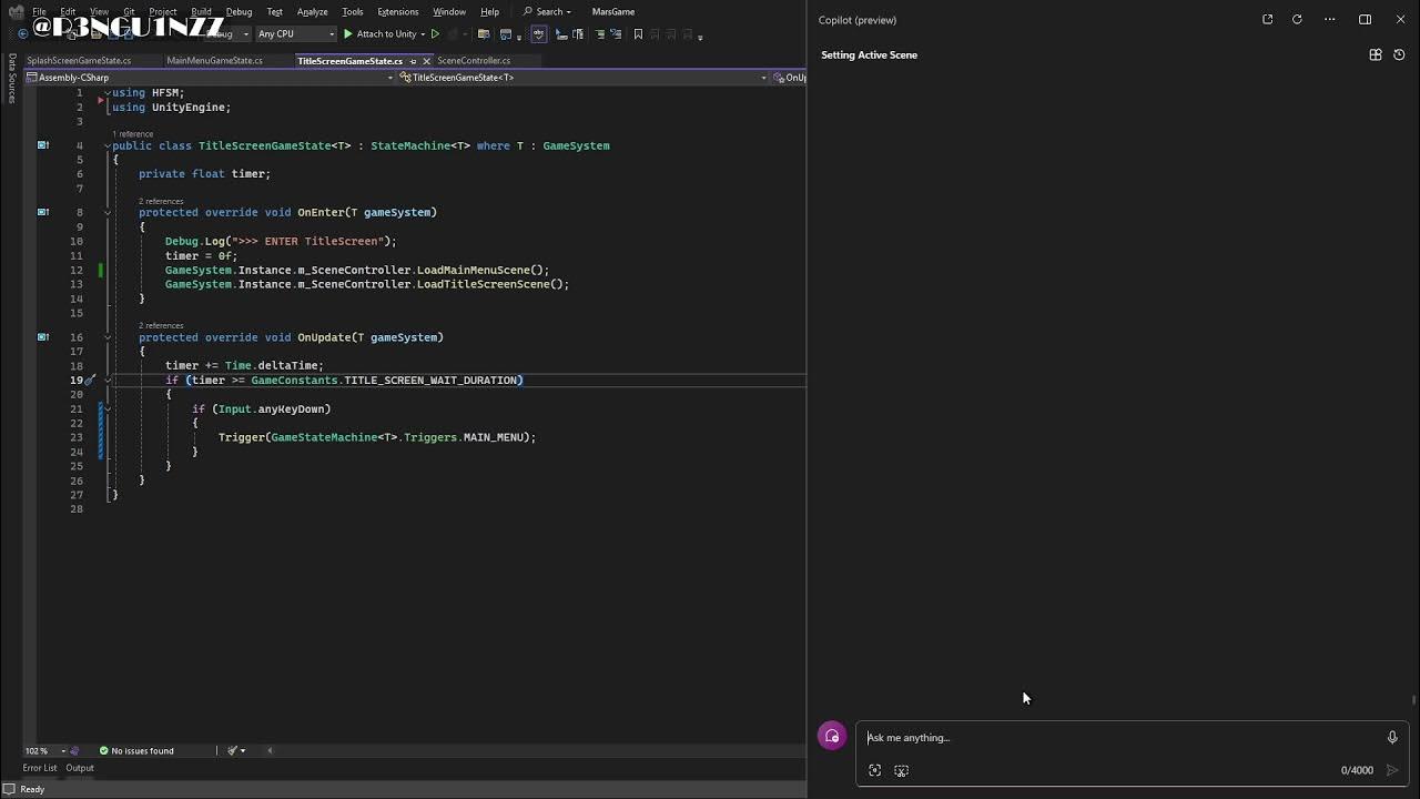 🌑 Game Dev | Unity Netcode Entities | MarsGame | part 9 - YouTube