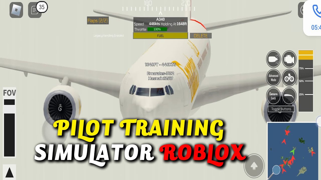 pilot training simulator roblox | game | - YouTube
