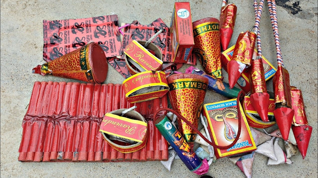 Different types of fireworks testing, viral crackers testing video ...