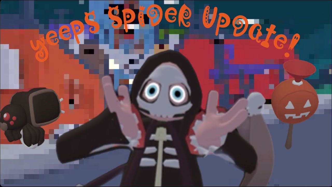 Yeeps added spiders?!?! (#yeeps bonus update) - YouTube