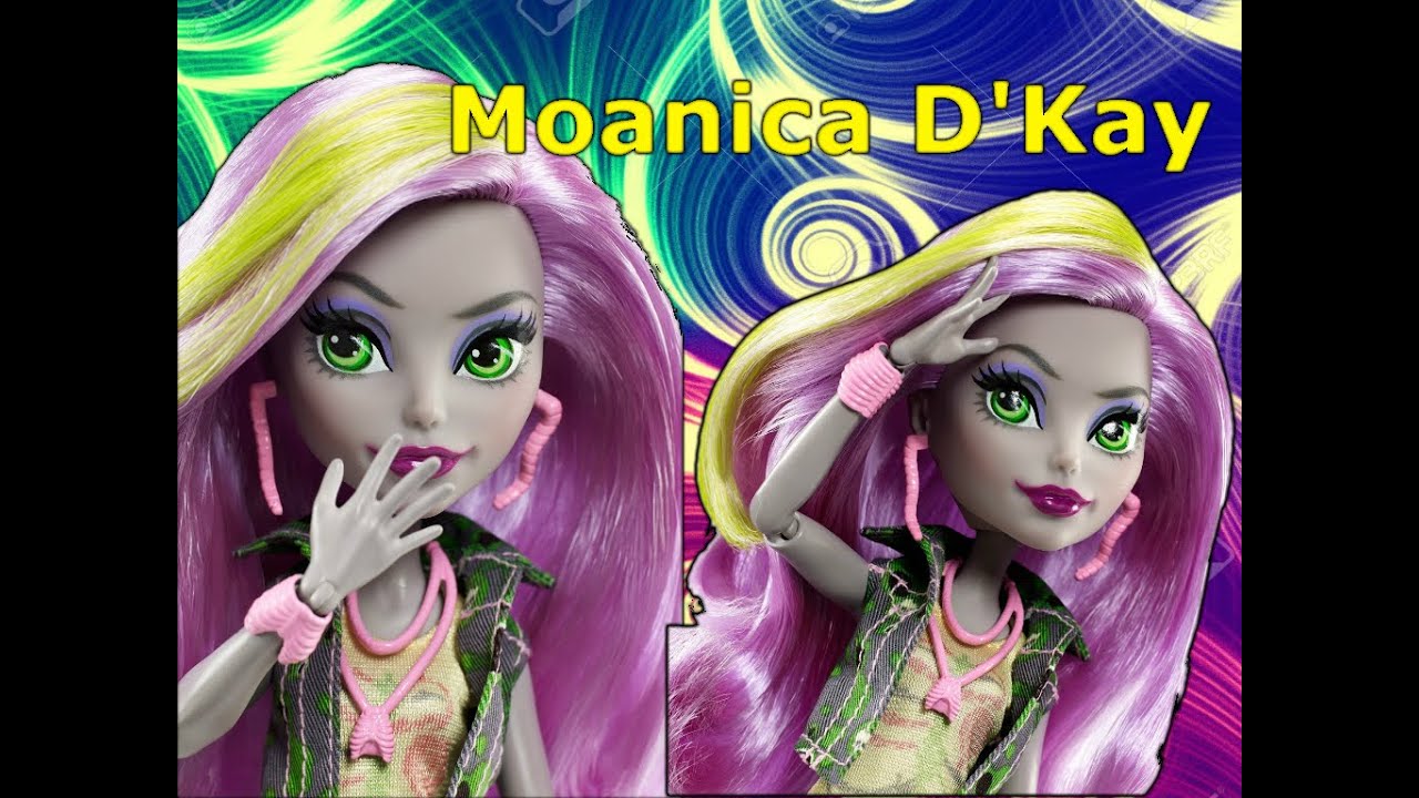 Review de Moanica D'Kay "Welcome in Monster High" (en français) - YouTube