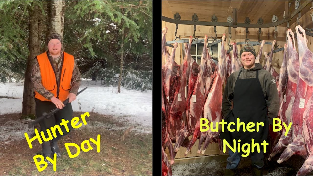 Our Deer Butchering Setup - YouTube