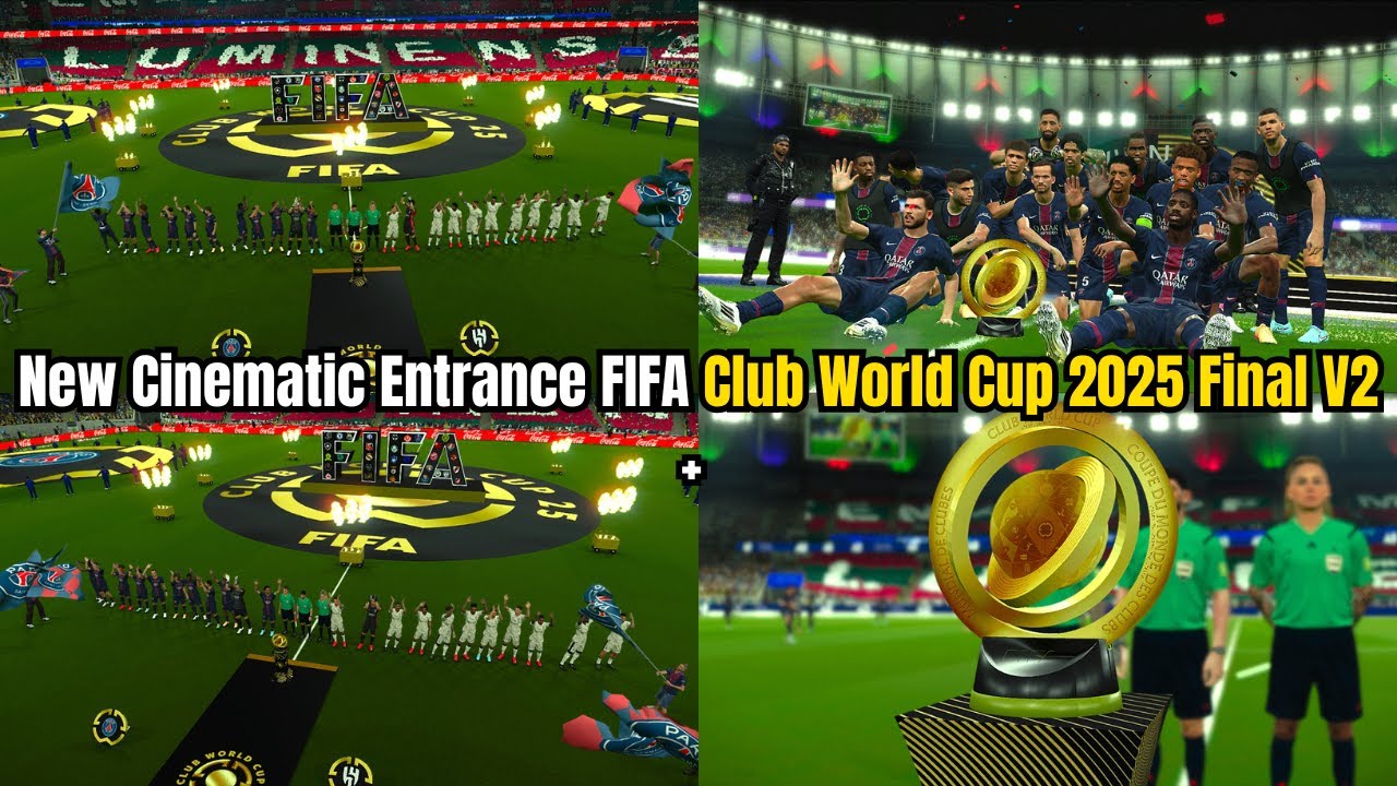 🏆 Epic Entrance! FIFA Club World Cup 2025 Final V2 | Cinematic Intro ...