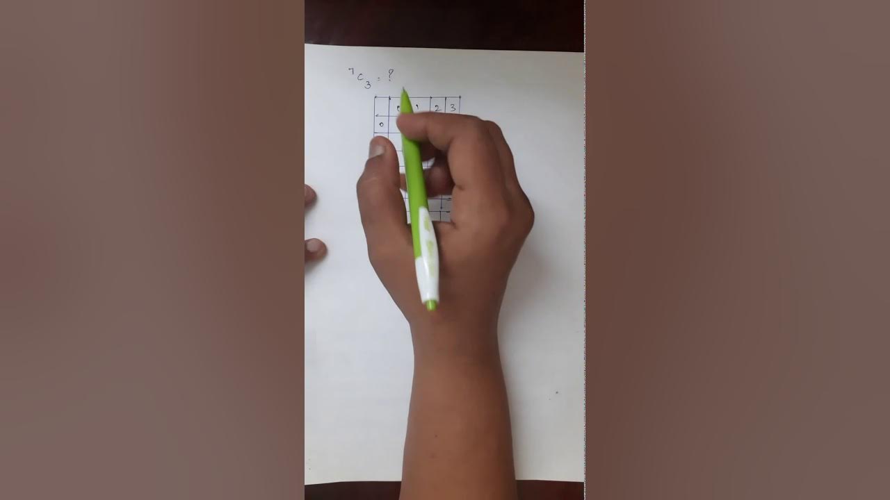 Finding the Binomial Coefficient using Dynamic Programming - YouTube