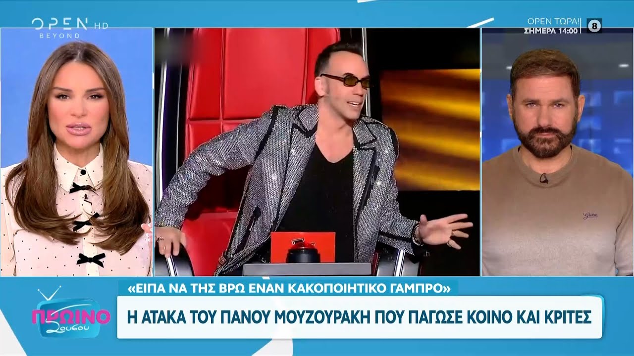 The Voice: Η ατάκα του Πάνου Μουζουράκη που πάγωσε κοινό και κριτές ...