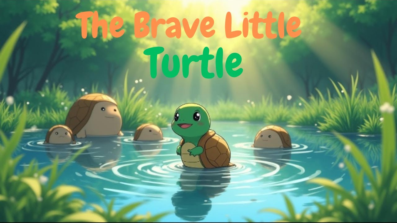 The Brave Little Turtle – A Heartwarming Story About Courage! - YouTube