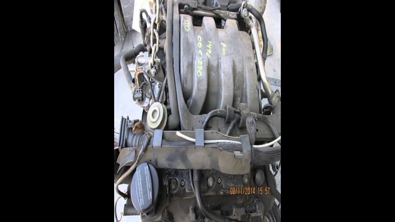 2000 Mercedes C280 Engine Motor 202TYPE 2.8L W/O INTAKE MANIFOLD ...