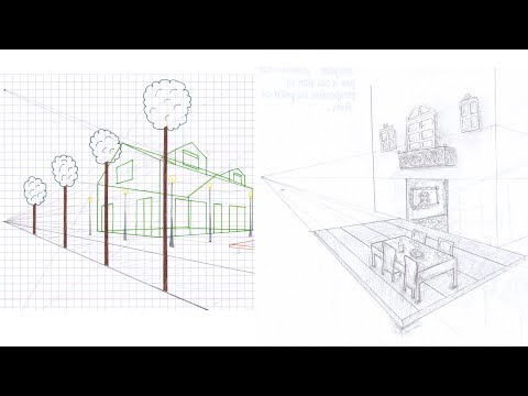Perspective en point de fuite - Géométrie dans l'espace