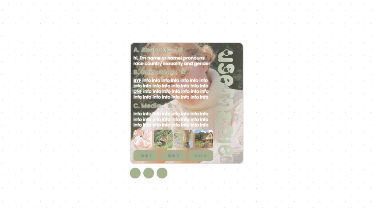 easy but pretty cute carrd tutorial! - YouTube