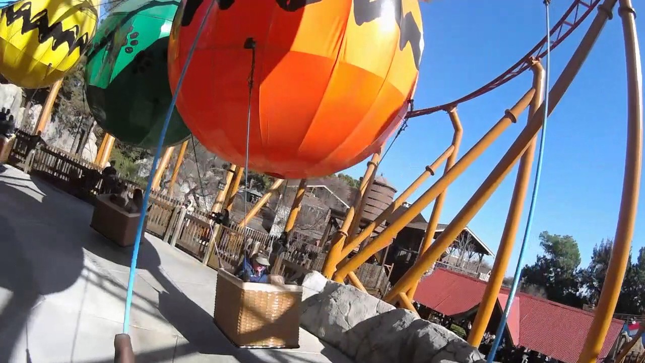 Knott's Berry Farm | Balloon Ride January 18th 2017 - YouTube