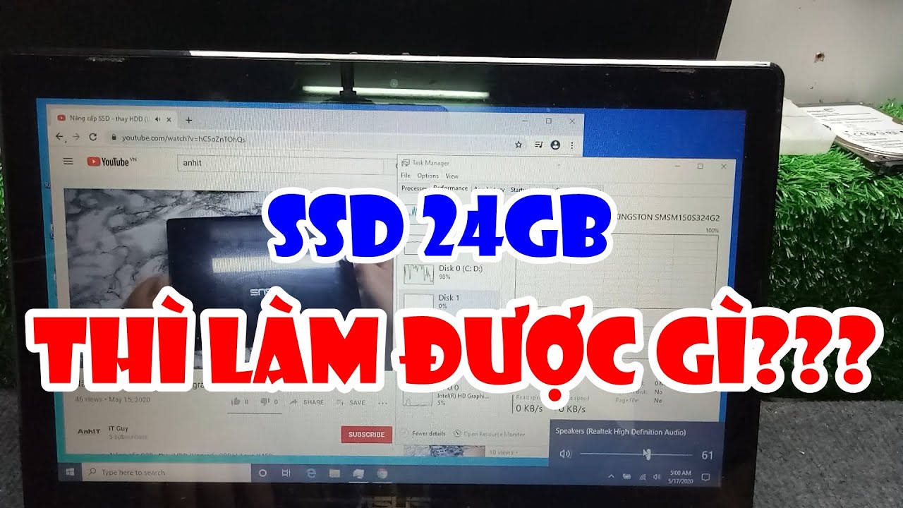 SSD 24GB làm Cache | ExpressCache | Make SSD to Cache (#007) - YouTube