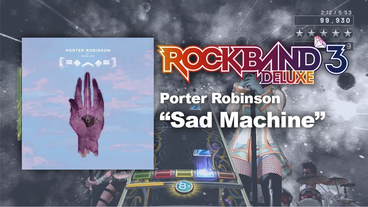 Rock Band 3 Deluxe | "Sad Machine" 100% Expert "Guitar" FC - YouTube