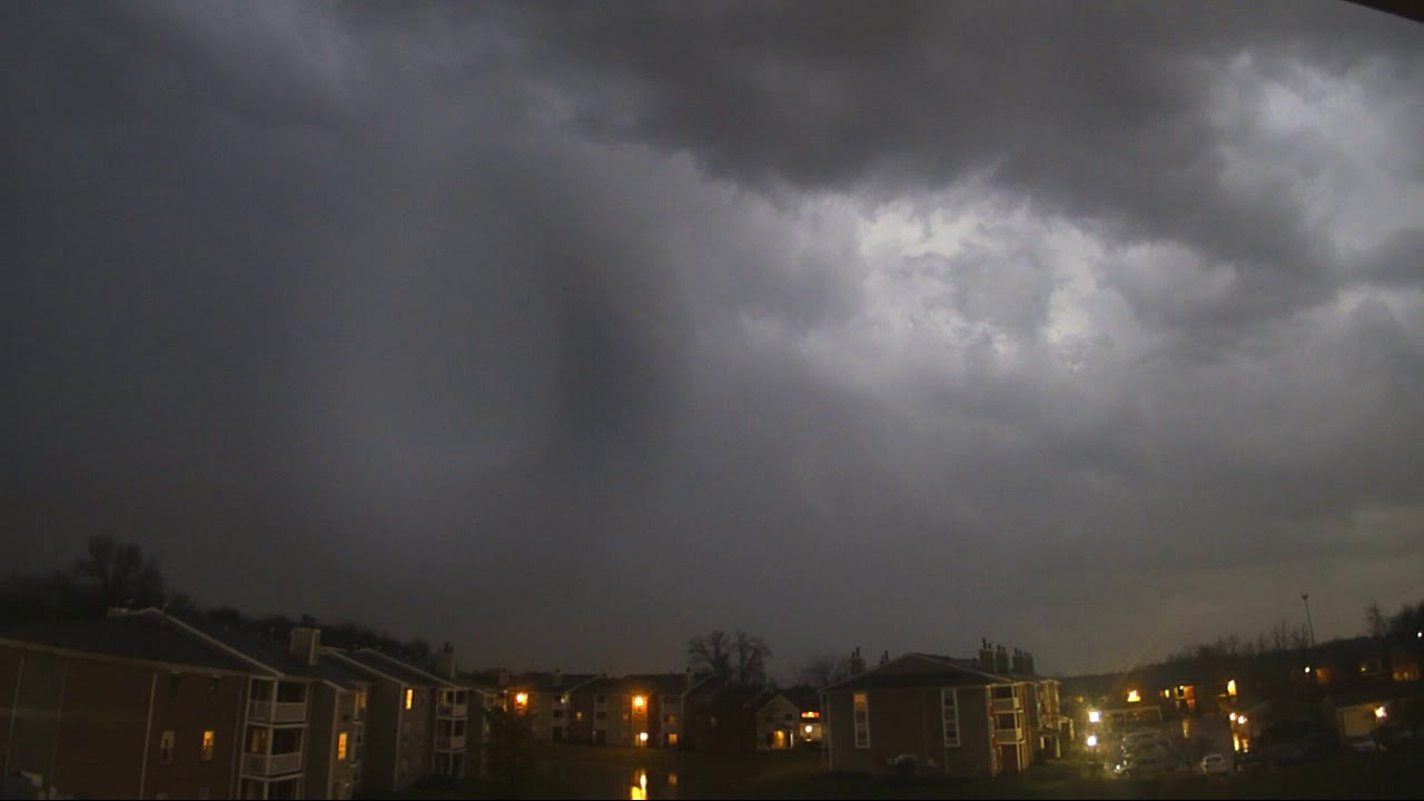 First Spring Storm 2018 | Time Lapse Video - YouTube