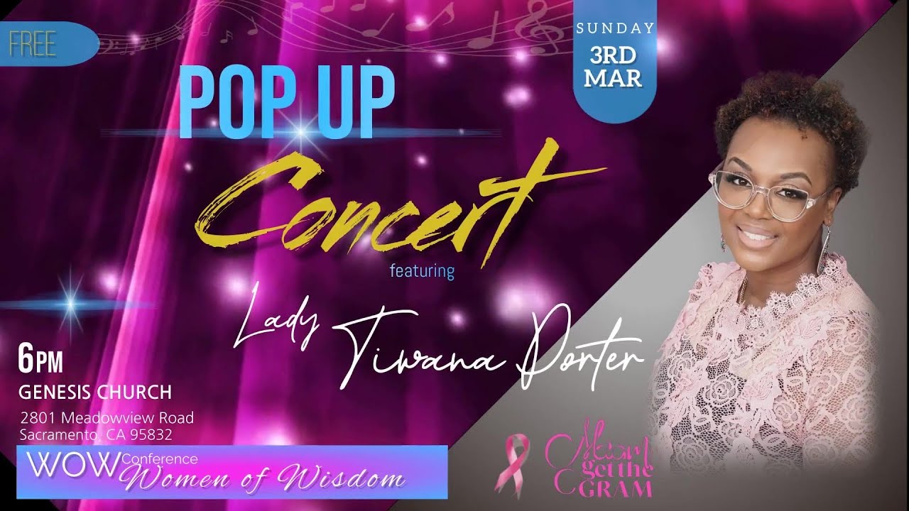 Pop Up Concert Lady T Porter - YouTube