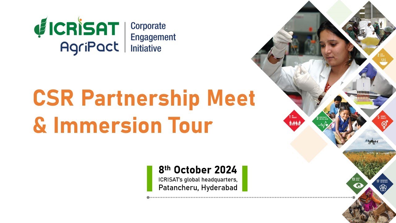 ICRISAT CSR Partnership Meeting - YouTube