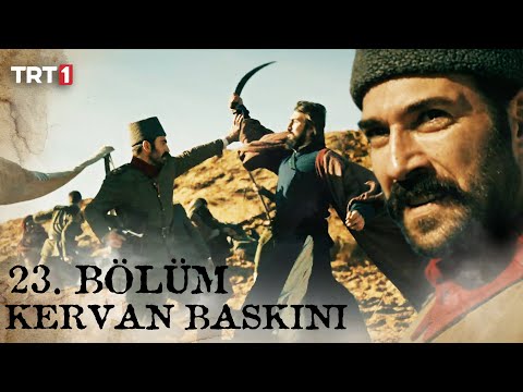 Albay Halil ve neferleri, İngilizlerin kervanına baskın veriyor. | Mehmetçik Kutlu Zafer 23. Bölüm