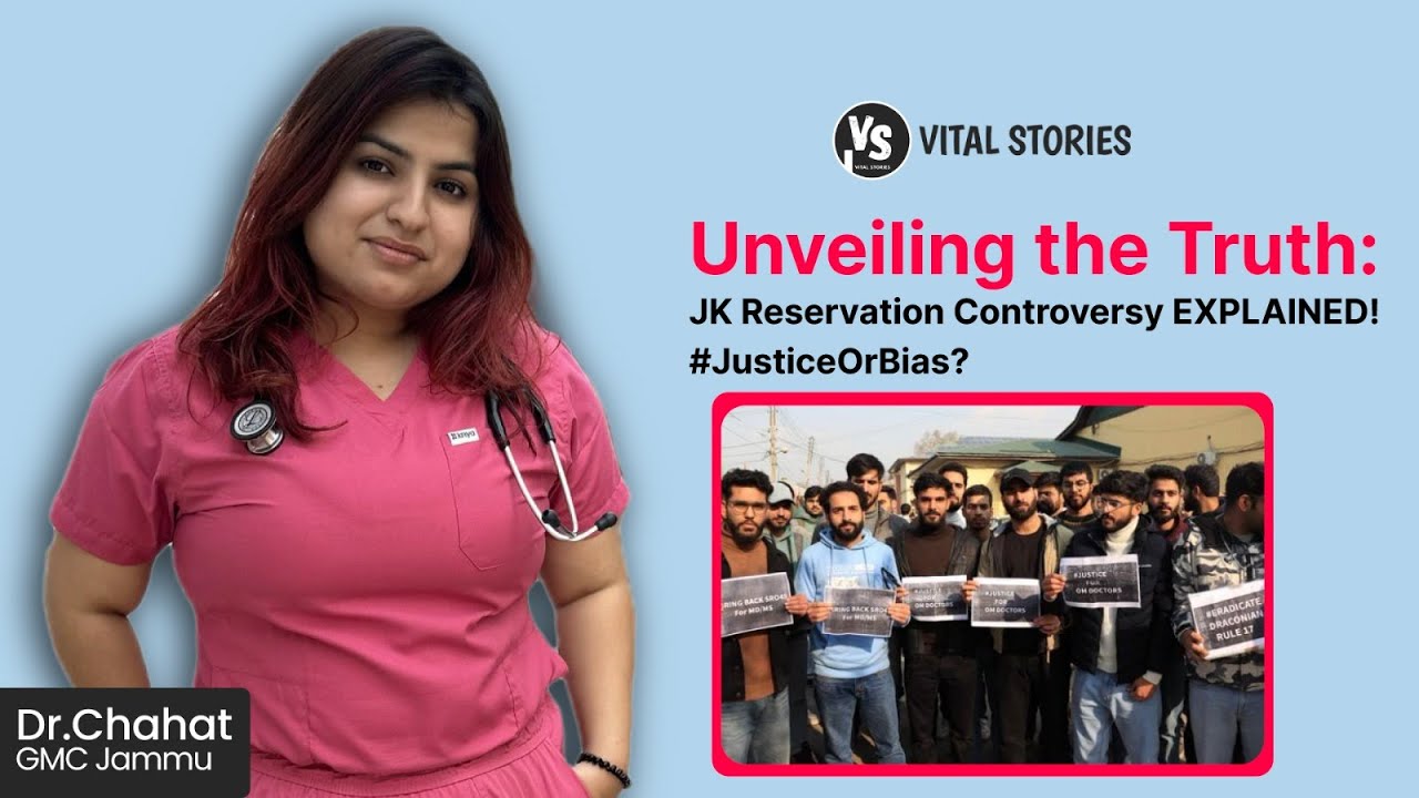 “Unveiling the Truth: JK Reservation Controversy EXPLAINED | Dr Chahat from GMC Jammu - YouTube