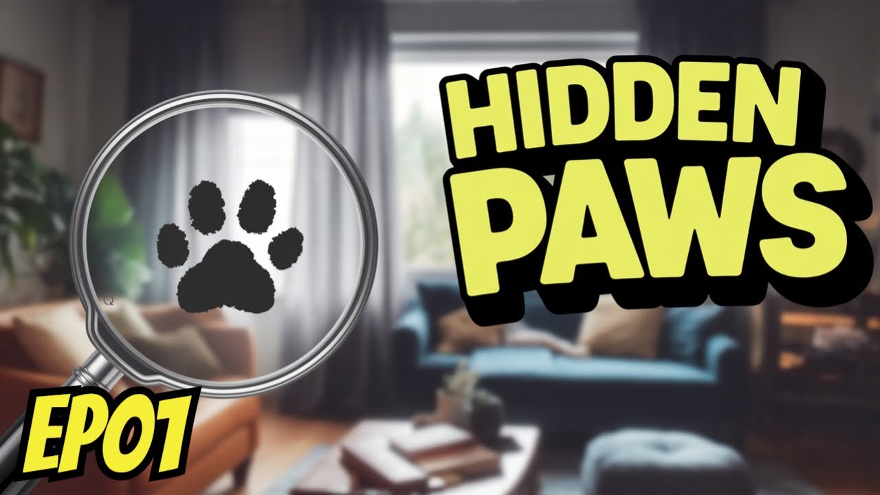 Hidden Paws Mystery - Episode 1 | Relaxing Cat-Finding Adventure - YouTube