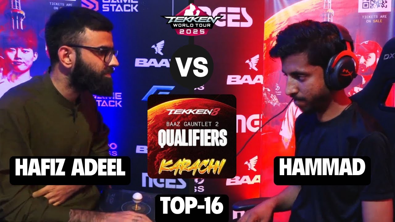 Hafiz Adeel Javed (Lars) VS Hammad (Bryan) KARACHI QUALIFIER - BAAZ ...