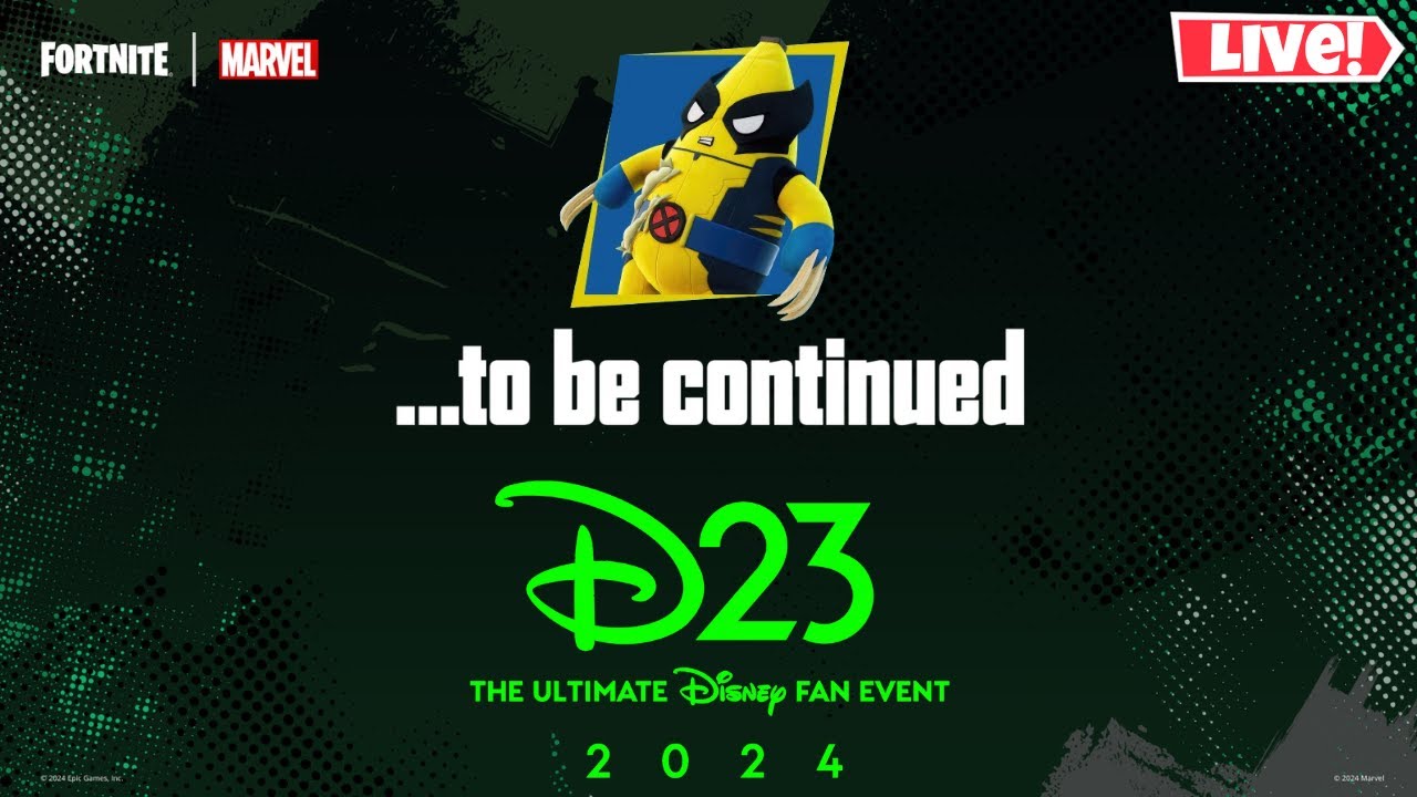 🔴 Fortnite D23 LIVE EVENT, *NEW* Season Announcements! - YouTube