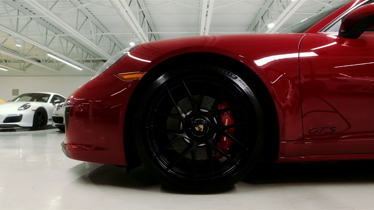 2019 Porsche 911 Carrera GTS Carmine Red - YouTube