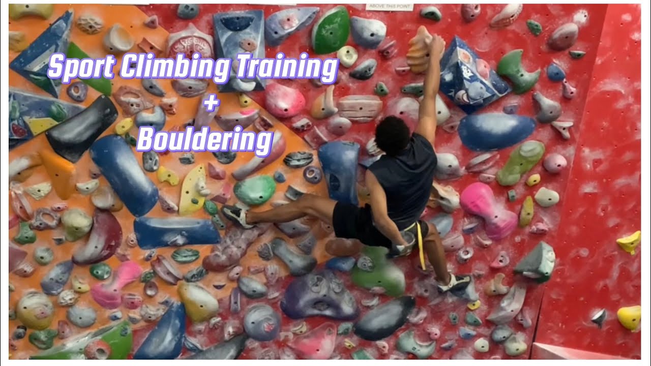 Sport Climbing Endurance Training + Bouldering + Speed Climbing | First ...