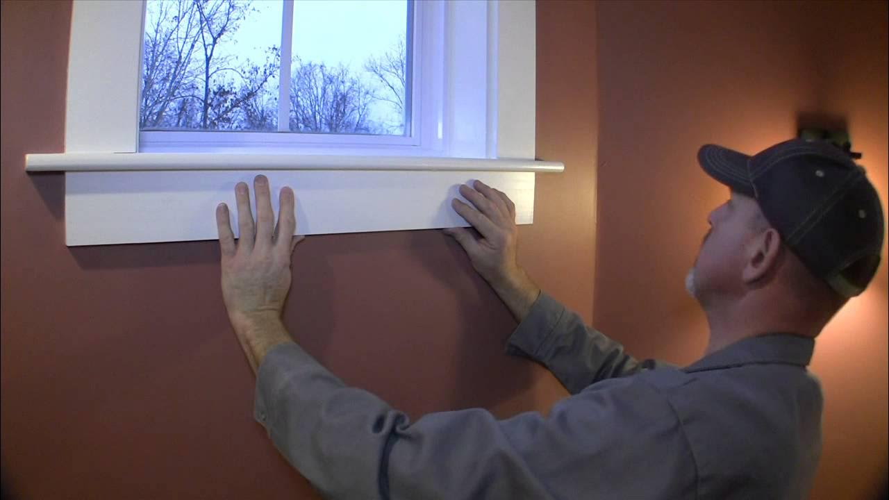How to Trim an Arched Window Pt 3 - YouTube